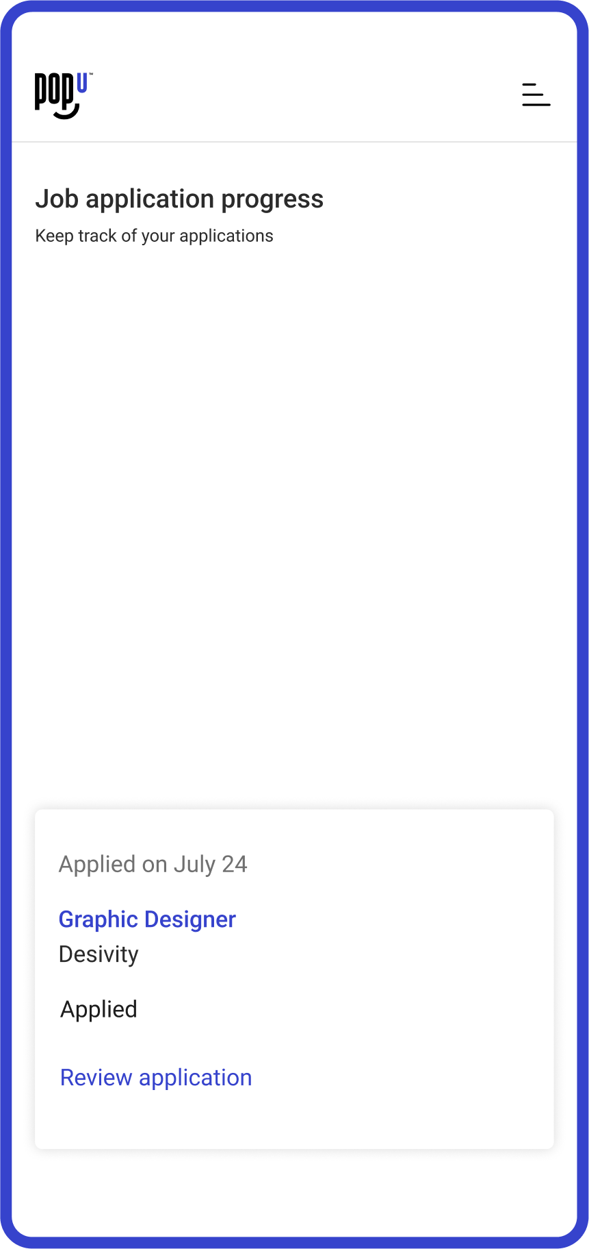 PopU - All-in-One Career Platform